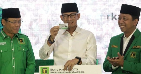 Sandiaga Uno Amunisi Bagi PPP, Berpeluang Jadi Cawapres Ganjar Karena ...
