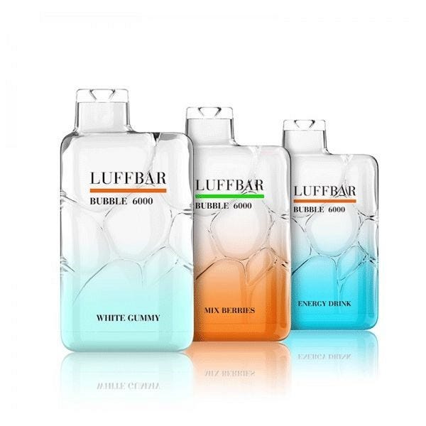 Luffbar Bubble Disposable Device 5% 6000 Puffs 10pk - iewholesaleonline ...