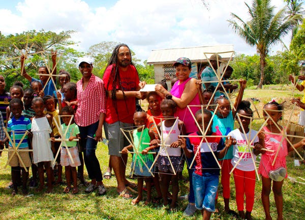 Traditional Kite Making Alive in Guyana | by Patrick Bova | Guyana ...