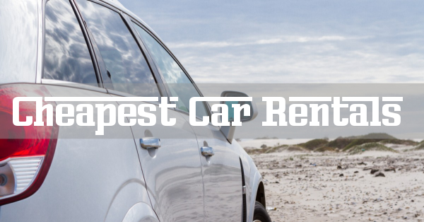Strategies You Should Try for Cheapest Car Rentals | by Carzonrent | Medium