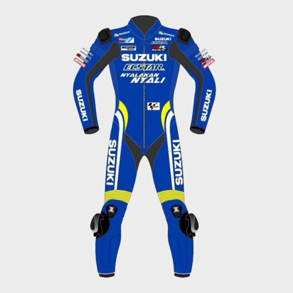 Alex Rins Suzuki Motogp 2018 Leather Suit — Racers Arena - Racers Arena ...