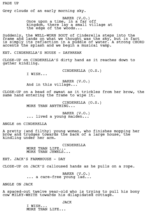 Page One: “Into the Woods” (2014) - Go Into The Story
