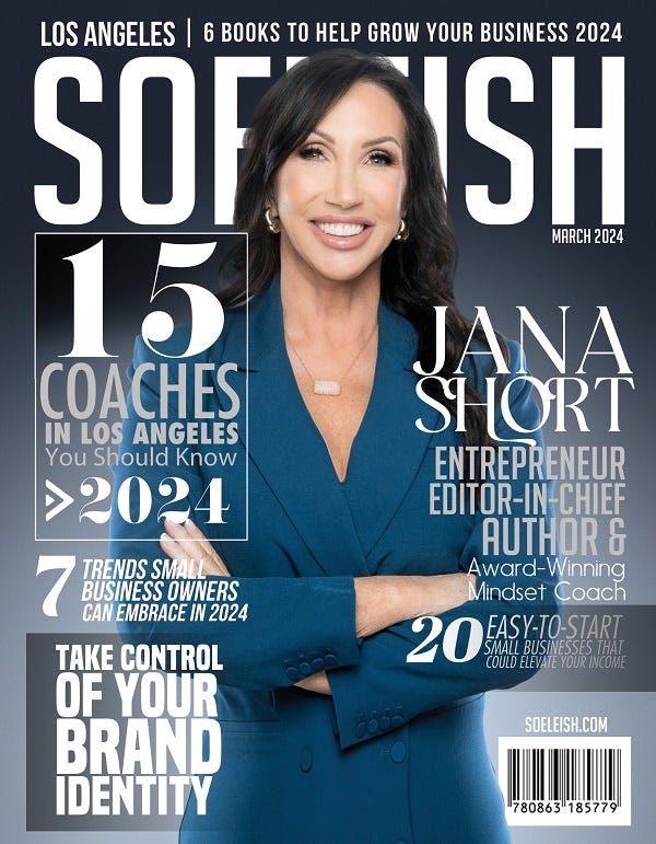 Soeleish Hollywood Magazine Announces “Jana Short” as March 2024 Cover ...