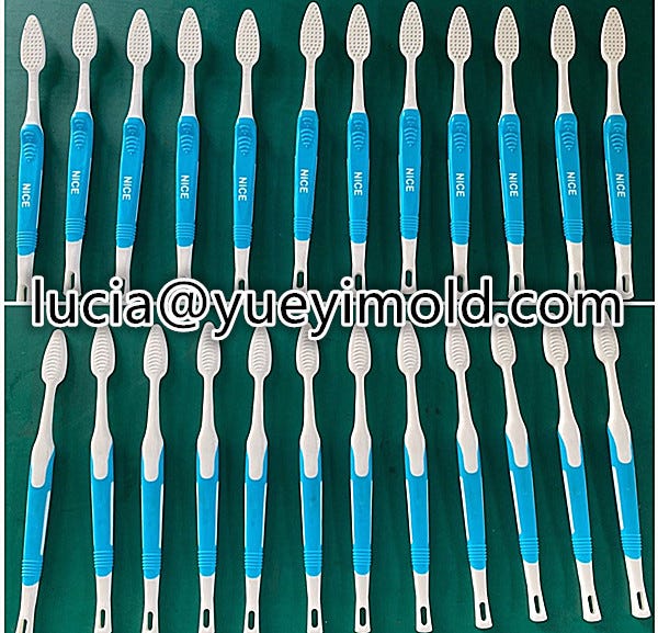 tpe handle toothbrush 2k mold - YUEYI Mold -China 2k mold maker - Medium