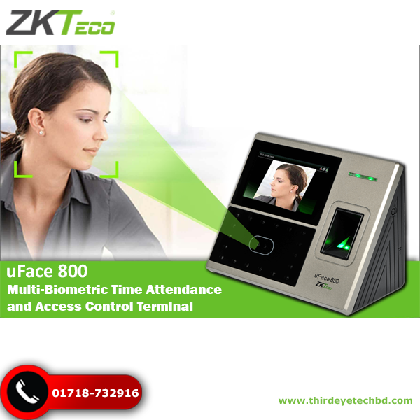ZKTeco uFace800 Price In Bangladesh | by Access Control | Medium