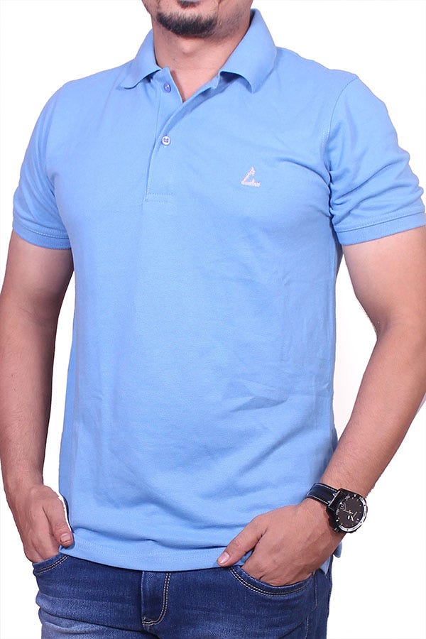 Cool Blue T-shirts for Men - Athmikfashion - Medium