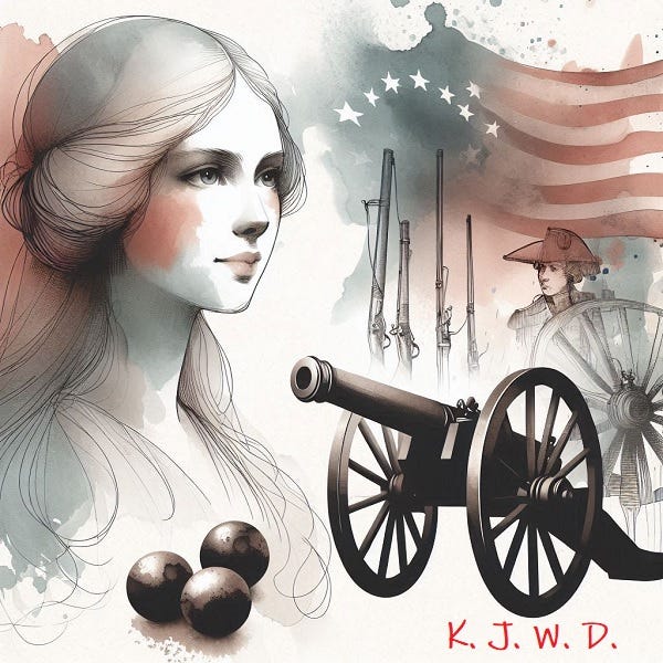 The Cannon’s Echo. Margaret Corbin and the Unspoken Truths… | by Kevin J. W. Driscoll | Mar ...