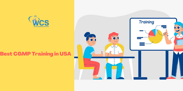 Best CGMP Training in USA - gmp training - Medium