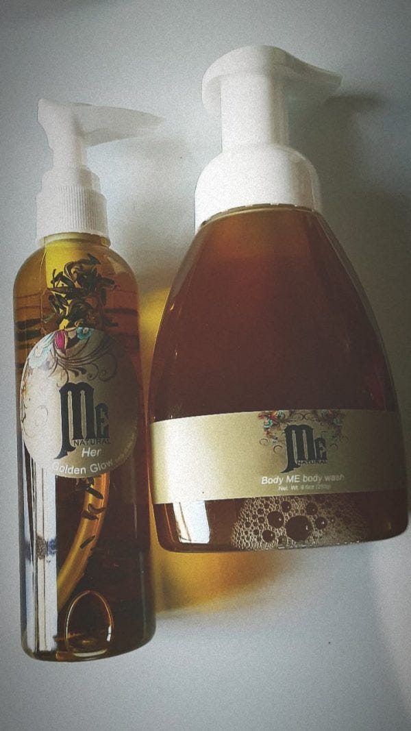Body ME shower kit - Menaturals - Medium