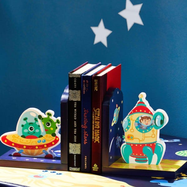 Outer Space Bookends. Outer Space Set Of Bookends By Teamson | by The ...