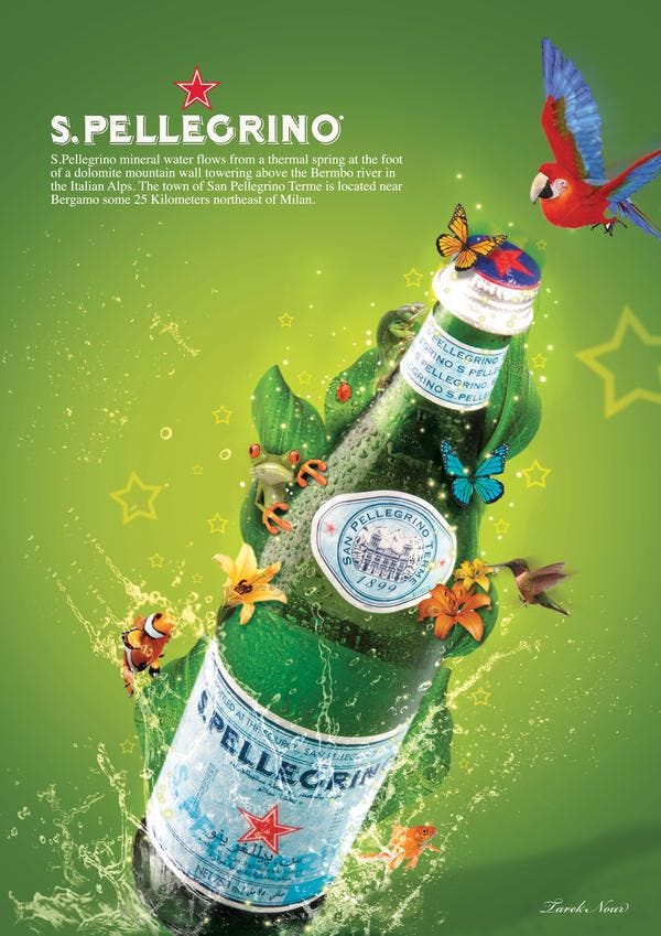 Can you tell if bottled mineral water is from a natural spring or just ...