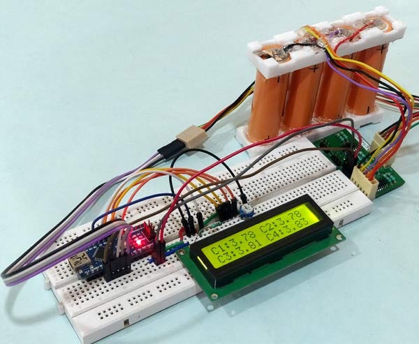 Multicell Voltage Monitoring for Lithium Battery Pack in Electric ...