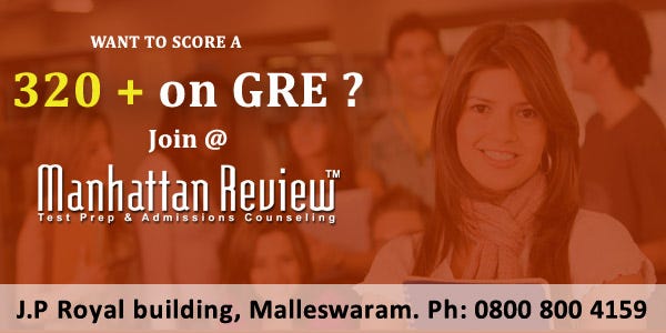 GRE Classes In Bangalore. All Overview of GRE | by manhattan review ...