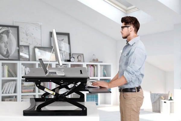 Getting to Know the Many Advantages of Using Standing Desk Riser | by ...