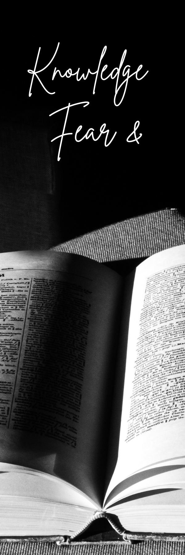 Knowledge and Fear. Knowledge brings peace. That is why… | by Hanri ...