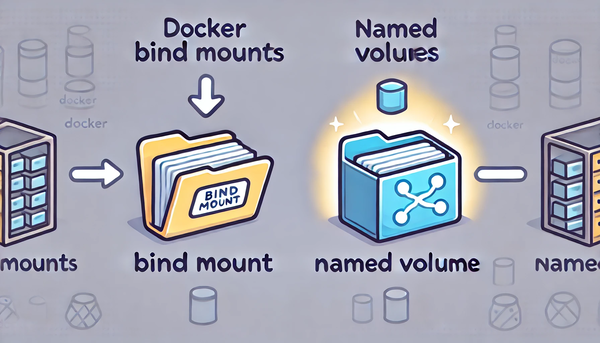 Hands-On with Docker Data Management: Bind Mounts vs. Named Volumes | by rizan | Dec, 2024 | Medium