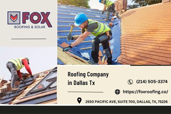 Professional roofing solar Service Dallas Texas - Foxroofingsolar - Medium