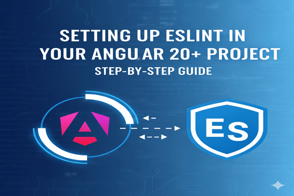 Setting Up ESLint in Your Angular 20+ Project — Step-by-Step Guide | by Umair Saeed | Medium