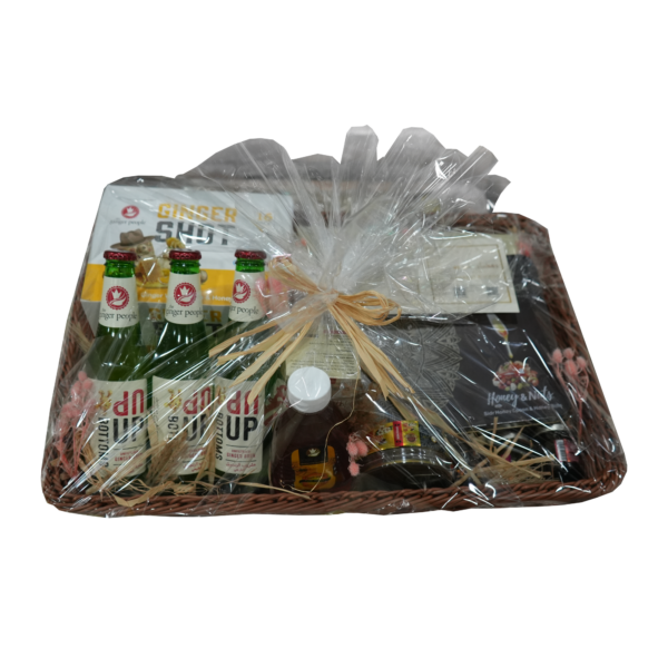 Delightful Ramadan Gift Basket with Al Malaky's Honey Products - Almalaky Royal - Medium