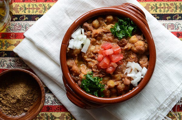 How to make Fuhl/Ful. 4 cups cooked or canned fava beans (add… | by ...