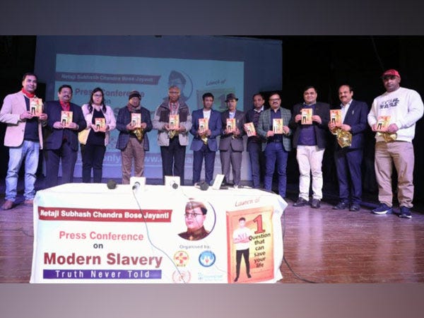 Dr. Biswaroop Launches Book Based on ‘Modern Slavery-Truth Never Told ...
