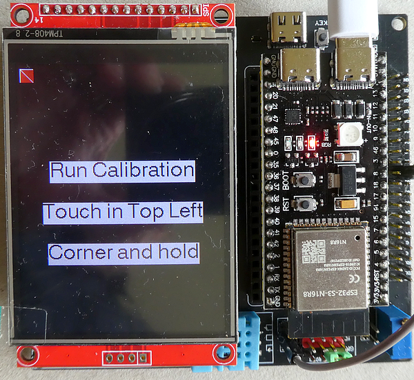 ESP32-S3 Expansion Board with 2.8 inch ILI9341 TFT Display with Touch ...