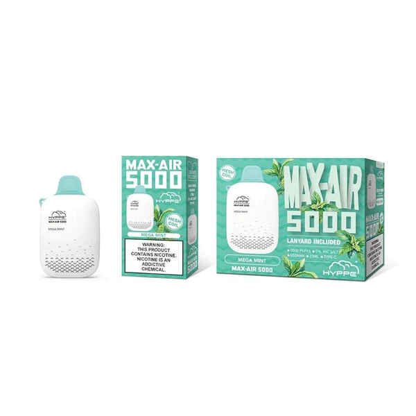 HYPPE Max-Air 5000 Puffs. Hyppe Max Air Disposable | 5000 Puffs | by ...