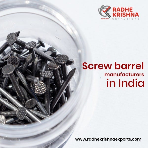 Find the best single screw manufacturer | by Radhekrishna | Medium