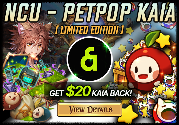 [Limited 121] NCU Cross-Package: Get KAIA Cashback & Your PetPop Pack ...