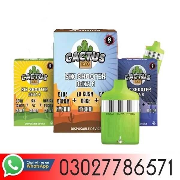 Cactus Labs Six Shooter THC-A Blend Disposable Vape In Lahore ...