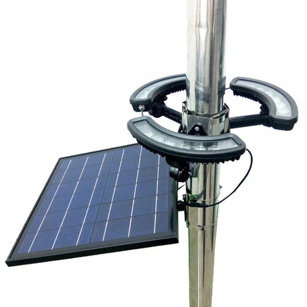 Solar LED Flagpole Lights — Beyond Solar - Beyond solar - Medium