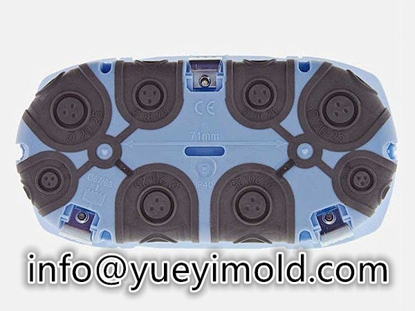 multiple color dry lining box mold - YUEYI Mold -China 2k mold maker ...