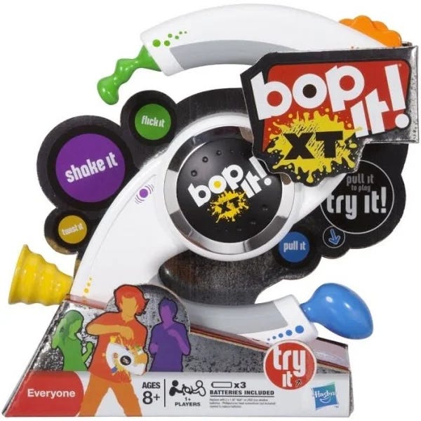 Bop Its. Get ready to move to the beat with our… | by Antonio Mata ...