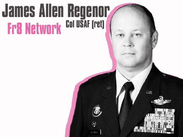 PLANES, SUPPLY CHAINS, + BLOCKCHAINS W/ COLONEL JAMES ALLEN REGENOR ...