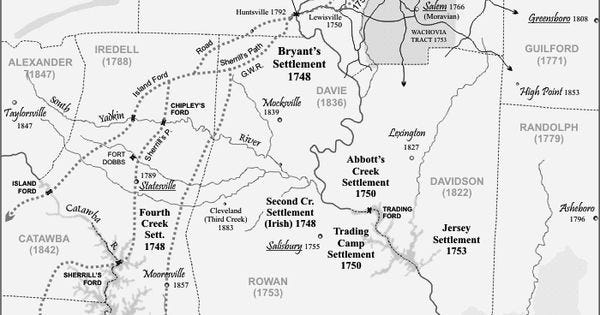 The Great Wagon Road of 1700s. If you are searching for your immigrant ...