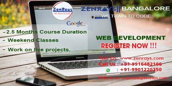 Web Development Course in Bangalore | by Babu Bala | Medium
