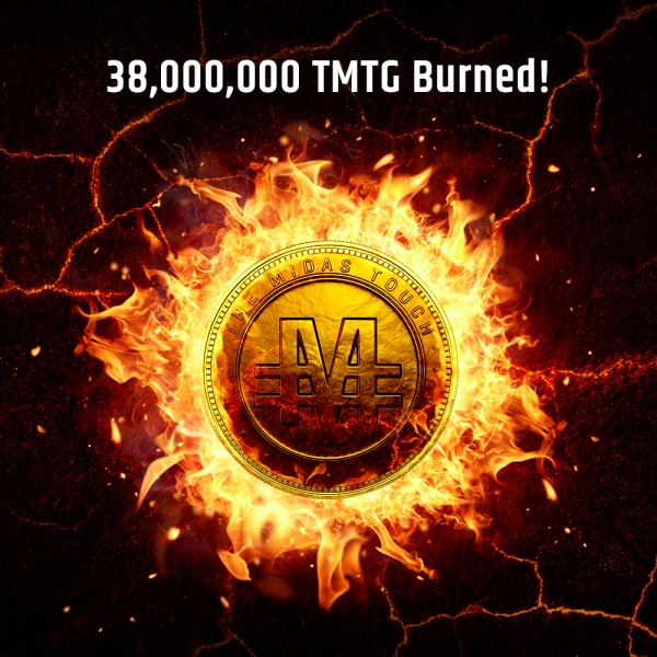 TMTG 15th Token Burn Event, with 38 Million TMTG Token Burned | by TMTG Official | TMTGOfficial ...