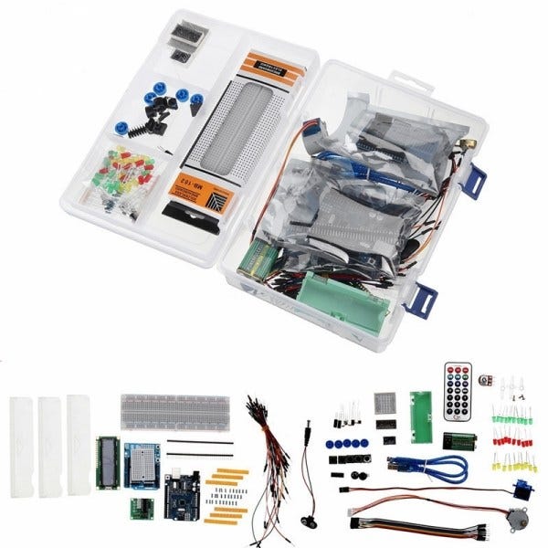 Diy Electronic Starter Kit Arduino Uno Project Learner Set Levisjames70 Medium