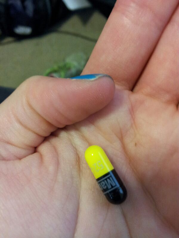 Bumblebee lookin pill. I’m starting to notice that I’ve been… | by ...