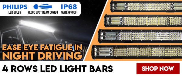 Why you should have 4 rows LED light bars | by Kim Snow | Medium