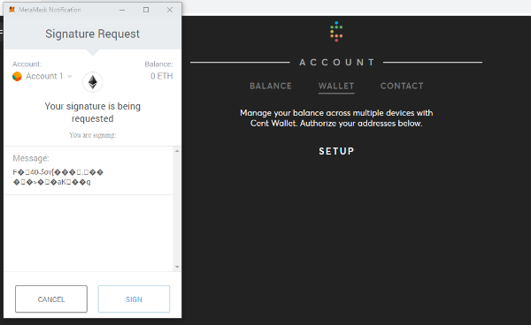 Cent Wallet Setup. A step-by-step guide | by Matthew 吾馬太 | Cent | Medium