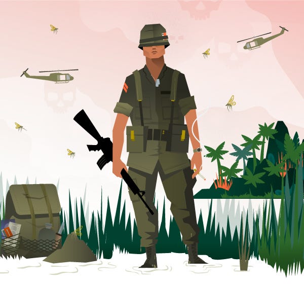 Infographic: The Things They Carried and The Weight of War | by Course ...