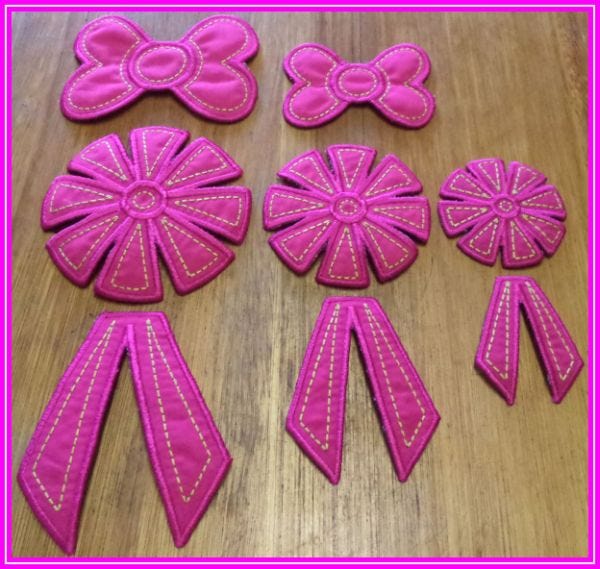 Decorative Rosette & Bows Embroidery Designs | by OregonPatchWorks | Medium