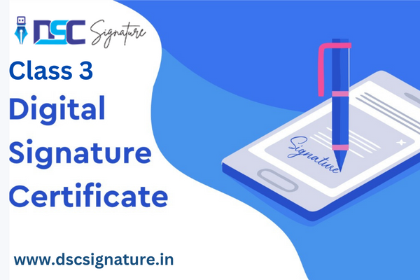 Class 3 Digital Signature for Individuals A Class 3 Digital Signature ...