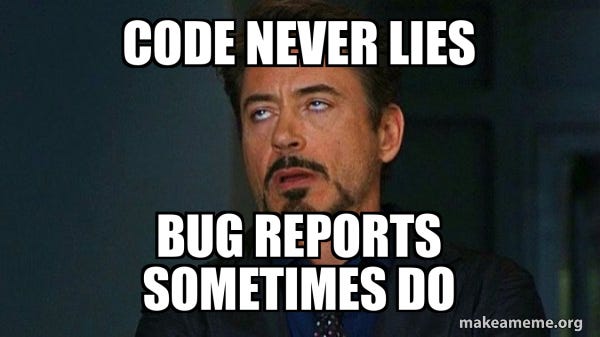 Never trust a bug!. The story begins with a “there is a… | by Emre MERT ...