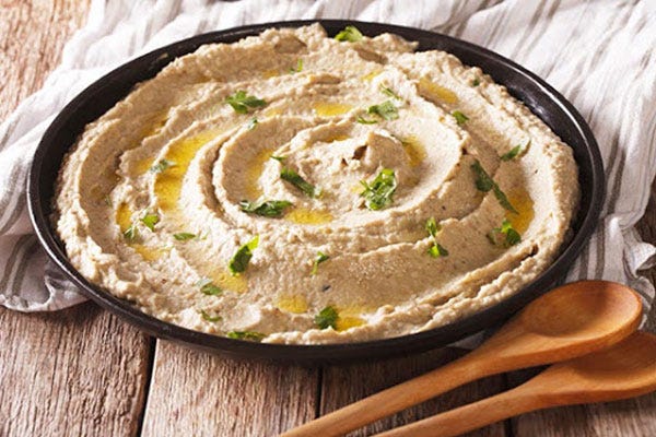 My Favorite Mutabal Eggplant Arabic Appetizer | Vegan Recipe | by 🌱 ...