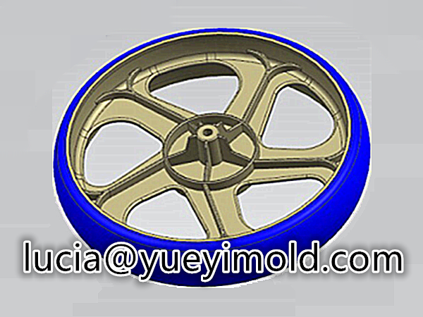 multi shot plastic wheel mold - YUEYI Mold -China 2k mold maker - Medium