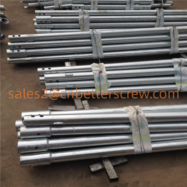 Helical Pile Extension Round Shaft Pipe - Maggie Zhang - Medium