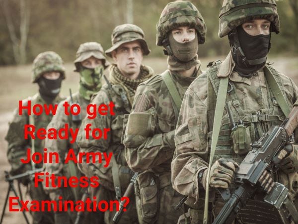 How to Prepare for Join Army Fitness Examination? | by Puja Bar | Medium