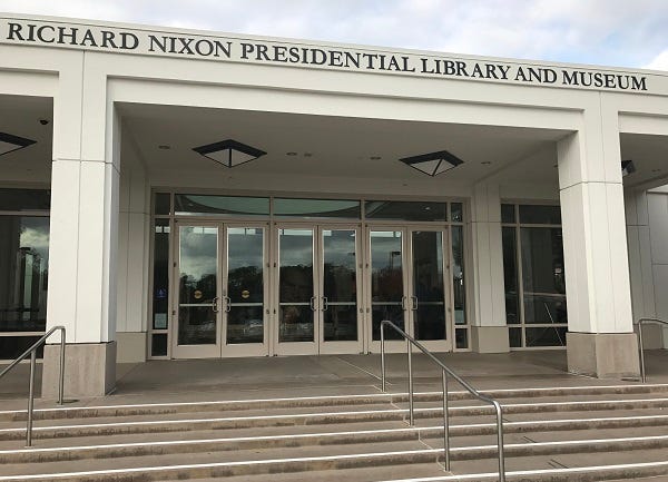 Richard Nixon Library & Birthplace | by Susan B. Robinson | Medium